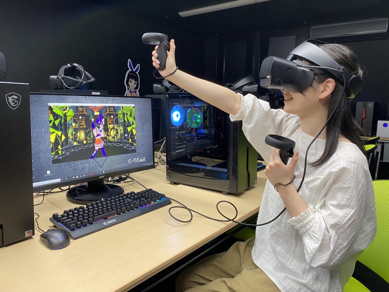 【全国の専門学校で唯一！】バーチャルキャストと教育提携、最新の3DCG/VR技術について学べる！│NCC 新潟コンピュータ専門学校│未来を創る、最先端を学ぶ