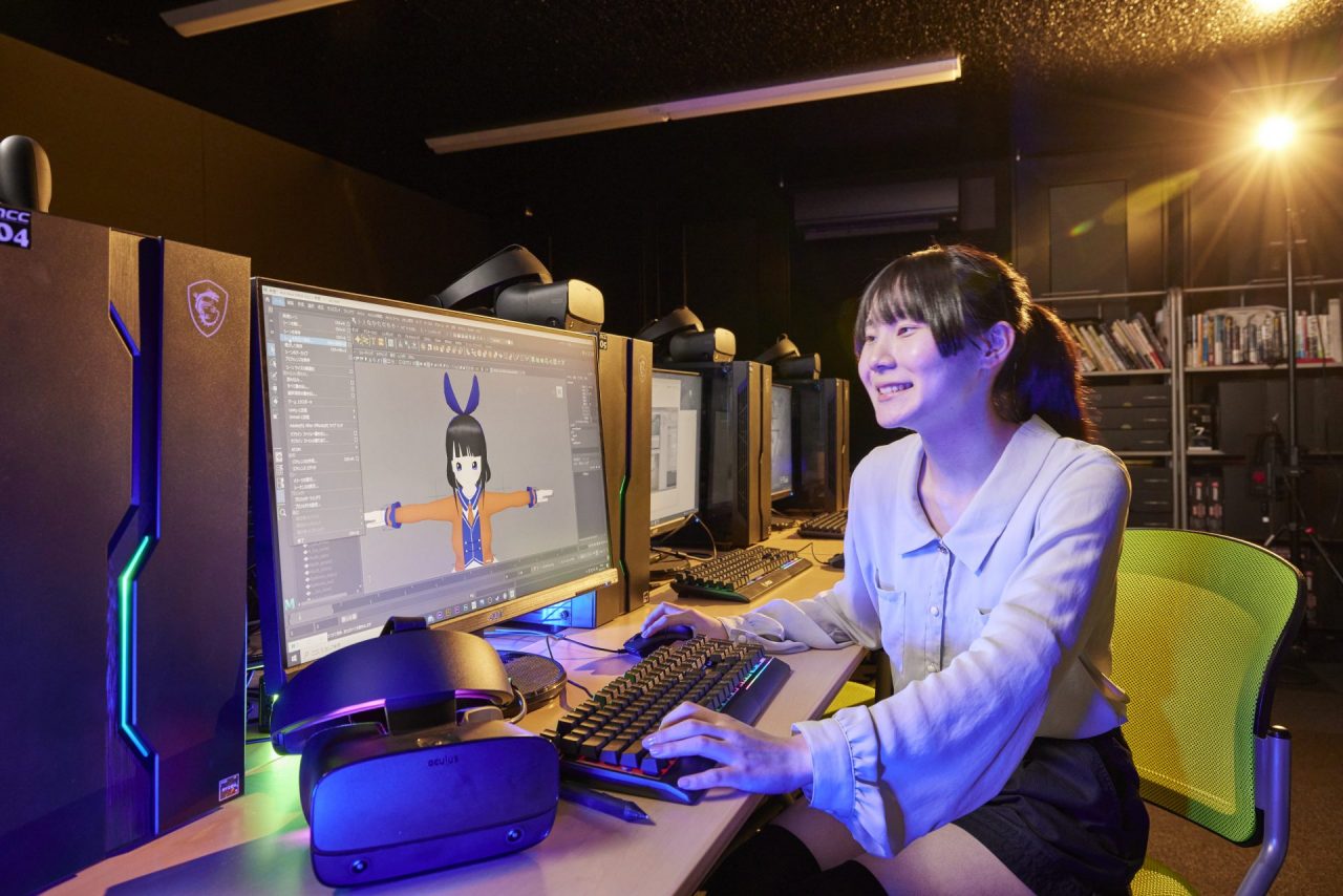 【VTuber業界を目指そう！】NCCなら最先端の3DCG・VR技術が学べる！│NCC 新潟コンピュータ専門学校│未来を創る、最先端を学ぶ