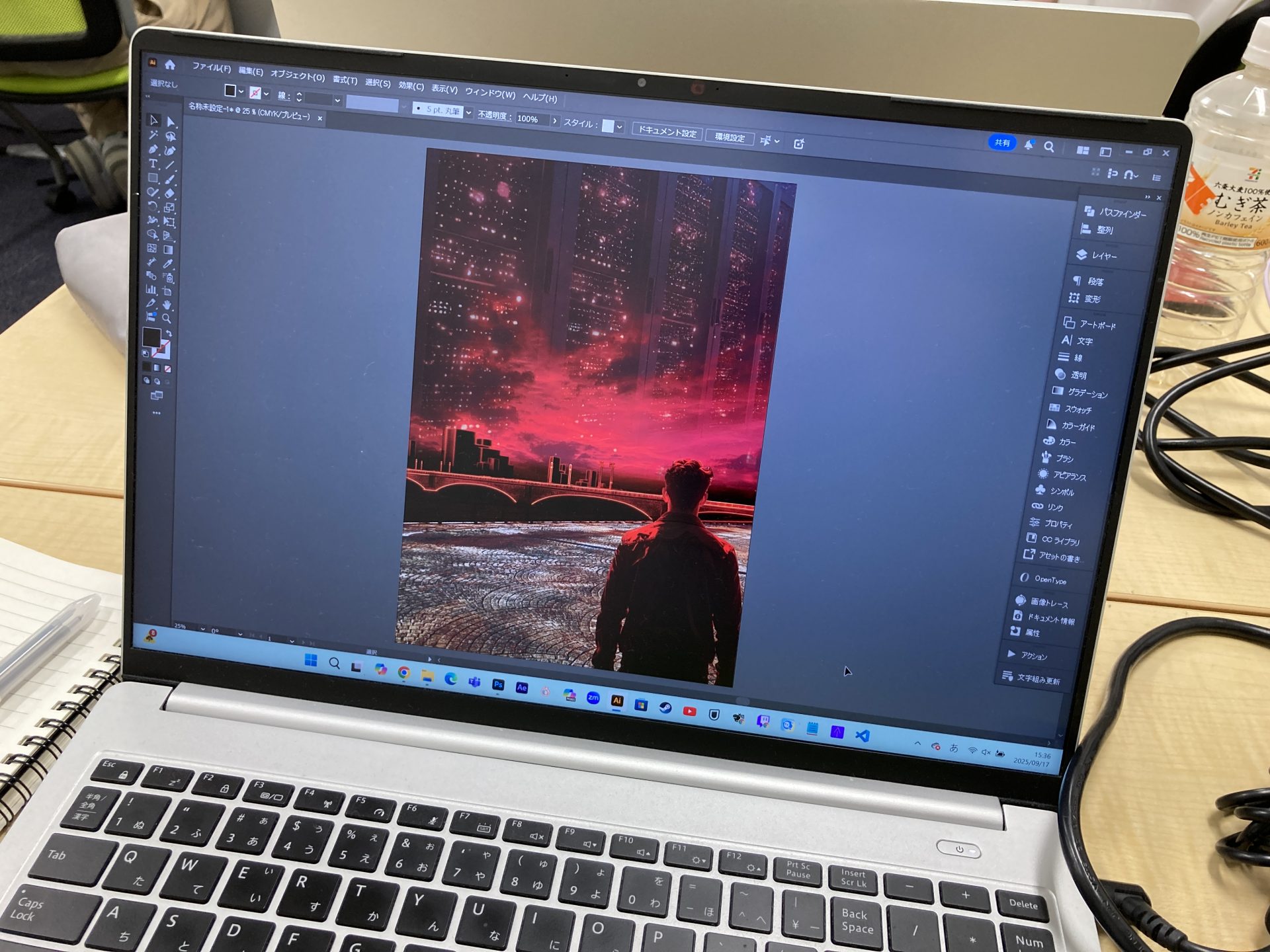 『トロン：アレス』ポスター作成【動画・CG・Webクリエイター科】│NCC 新潟コンピュータ専門学校│未来を創る、最先端を学ぶ